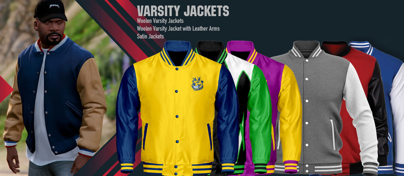 Letterman jacket varsity from pakistan